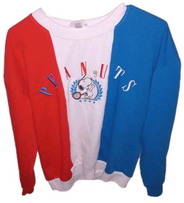 Peanuts SNOOPY Preppy Tennis Racquet Racket Club Athletic Dep Ball ...