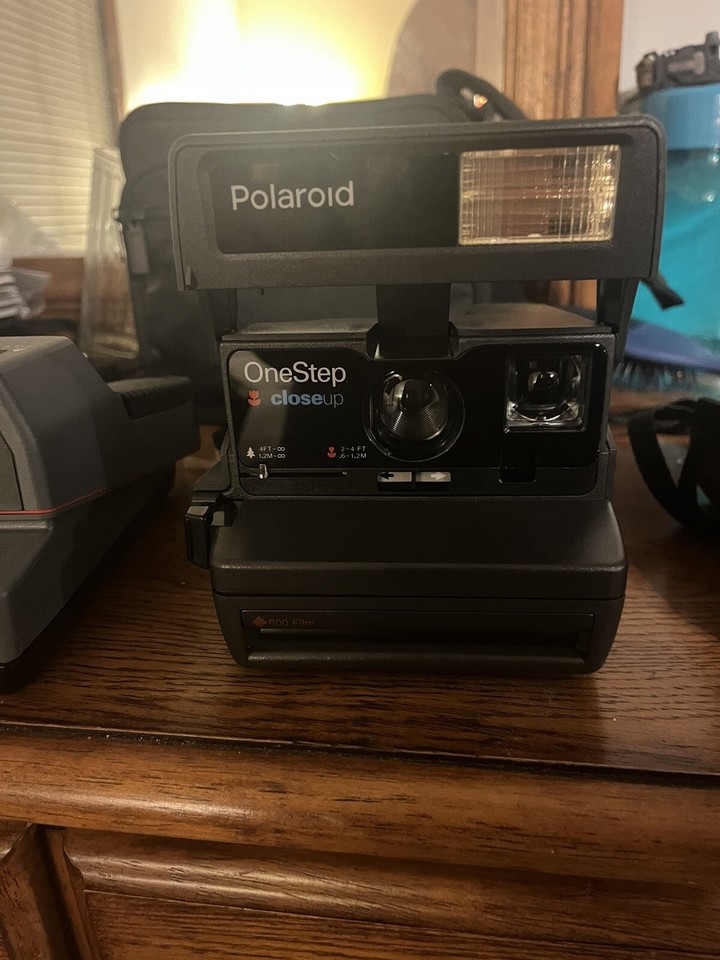 Polaroid One Step Close Up 600 Instant Film Camera With Strap ~ Tested ...
