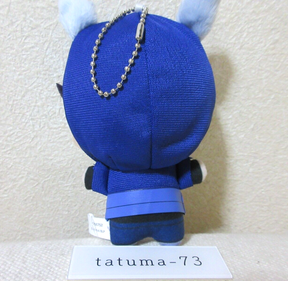 Blue Lock Tabito Karasu Chibigurumi Mini Plush Doll Mascot casual bunny ...