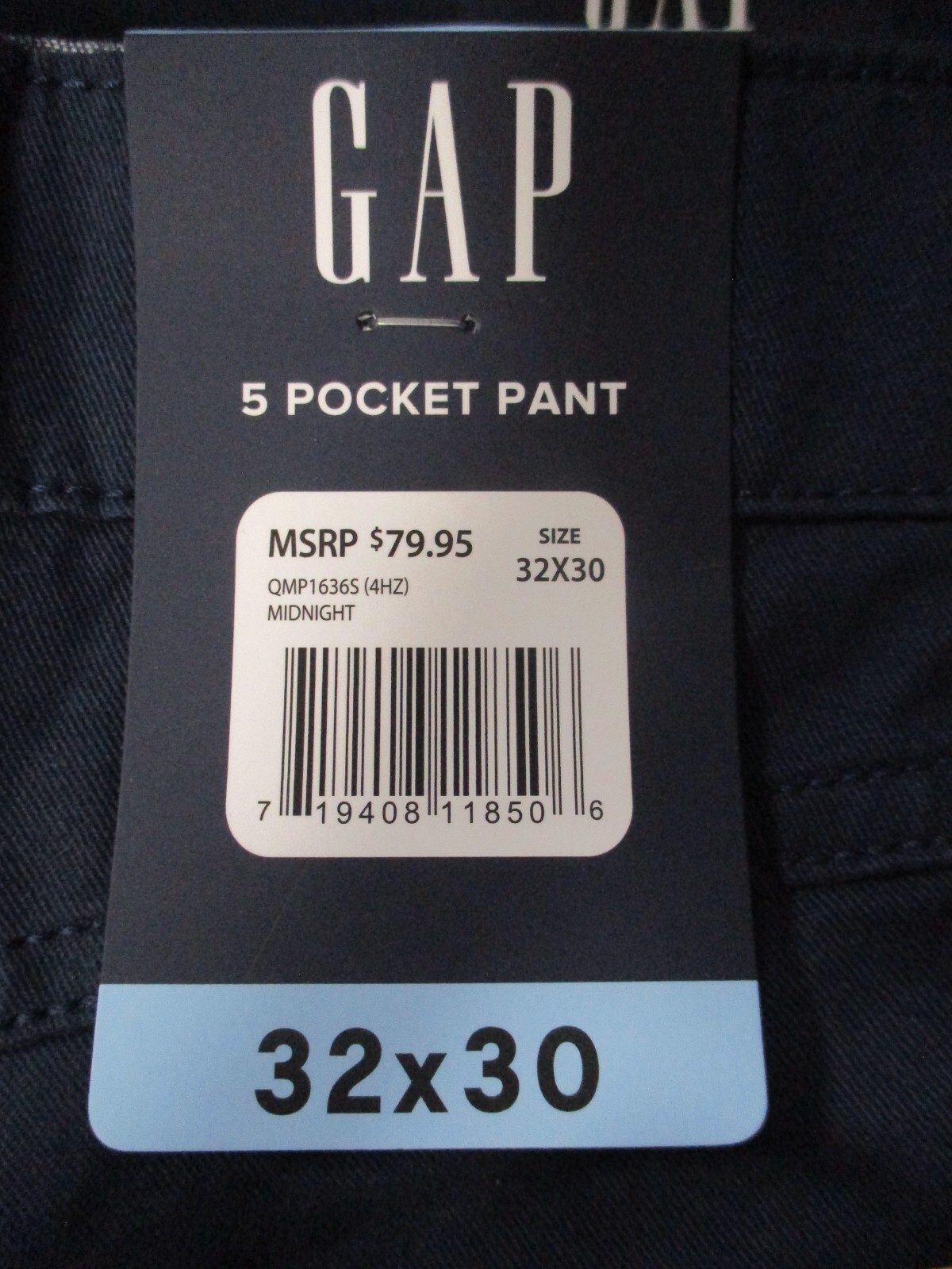 Gap Men's Slim Fit 5 Pocket Super Soft Stretch Twill Pant Midnight Blue NWT | eBay