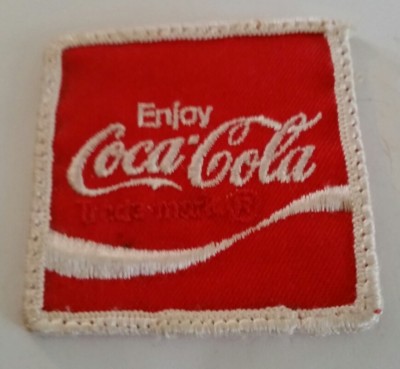 Embroidered Patch Enjoy Coca-Cola | eBay