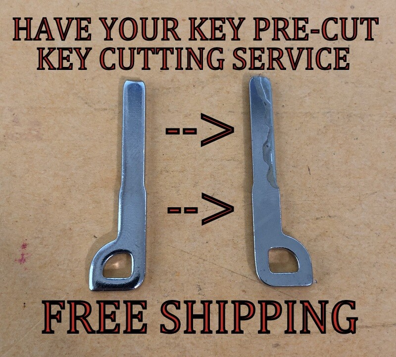 FORD SMART KEY PROXIMITY REMOTE TRANSMITTER EMERGENCY KEY CUTTING ...