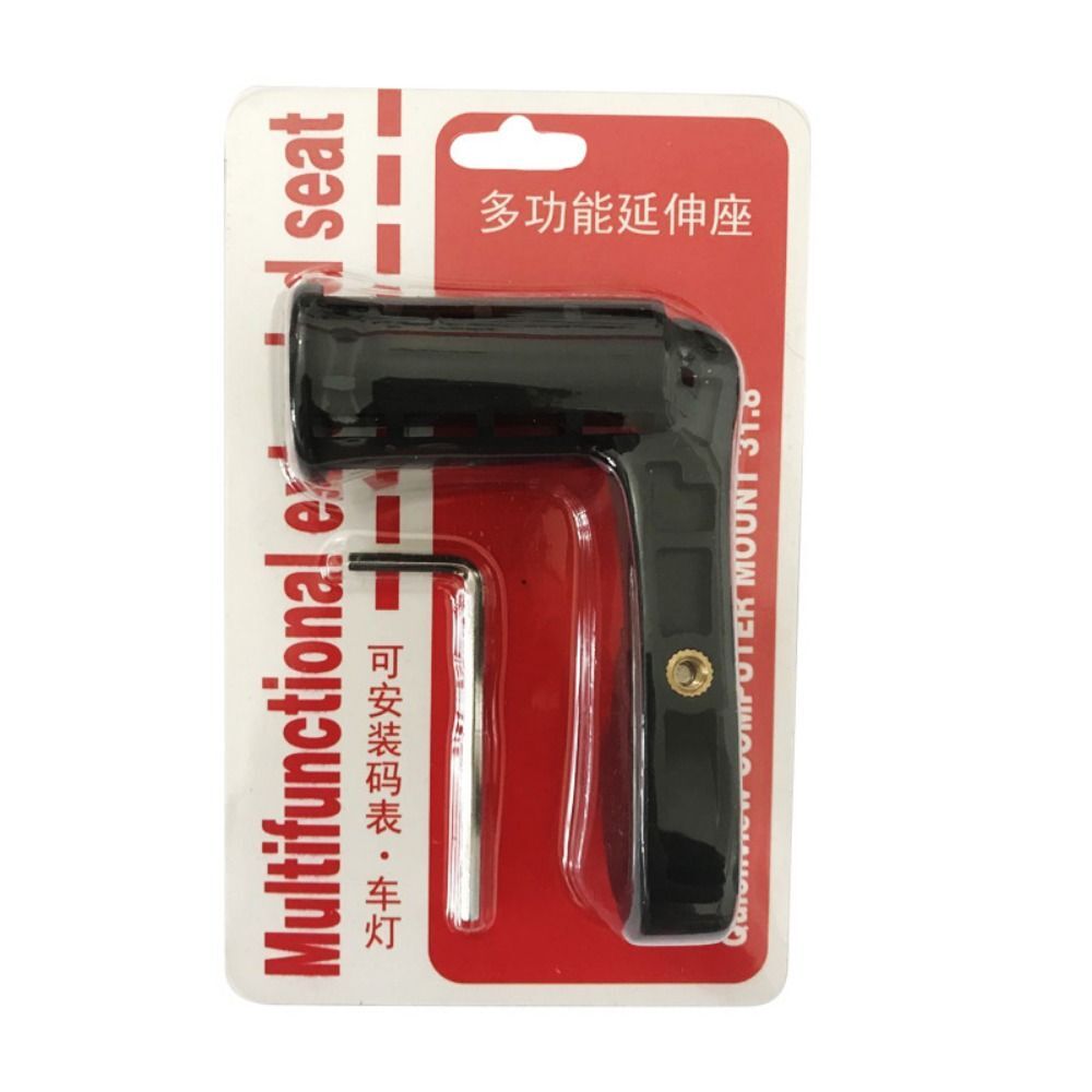 Plastic Handlebar Extender L-shaped Bicycle Handle Extender Phone Mount ...