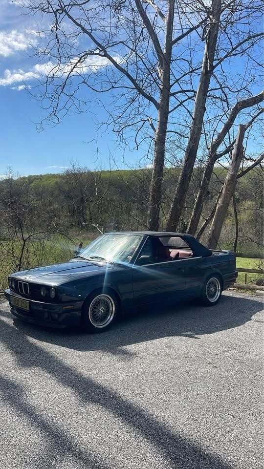 1991 BMW 325i Rare M-Tech II, Final-Year E30, H&R Lowered, No Rust | eBay