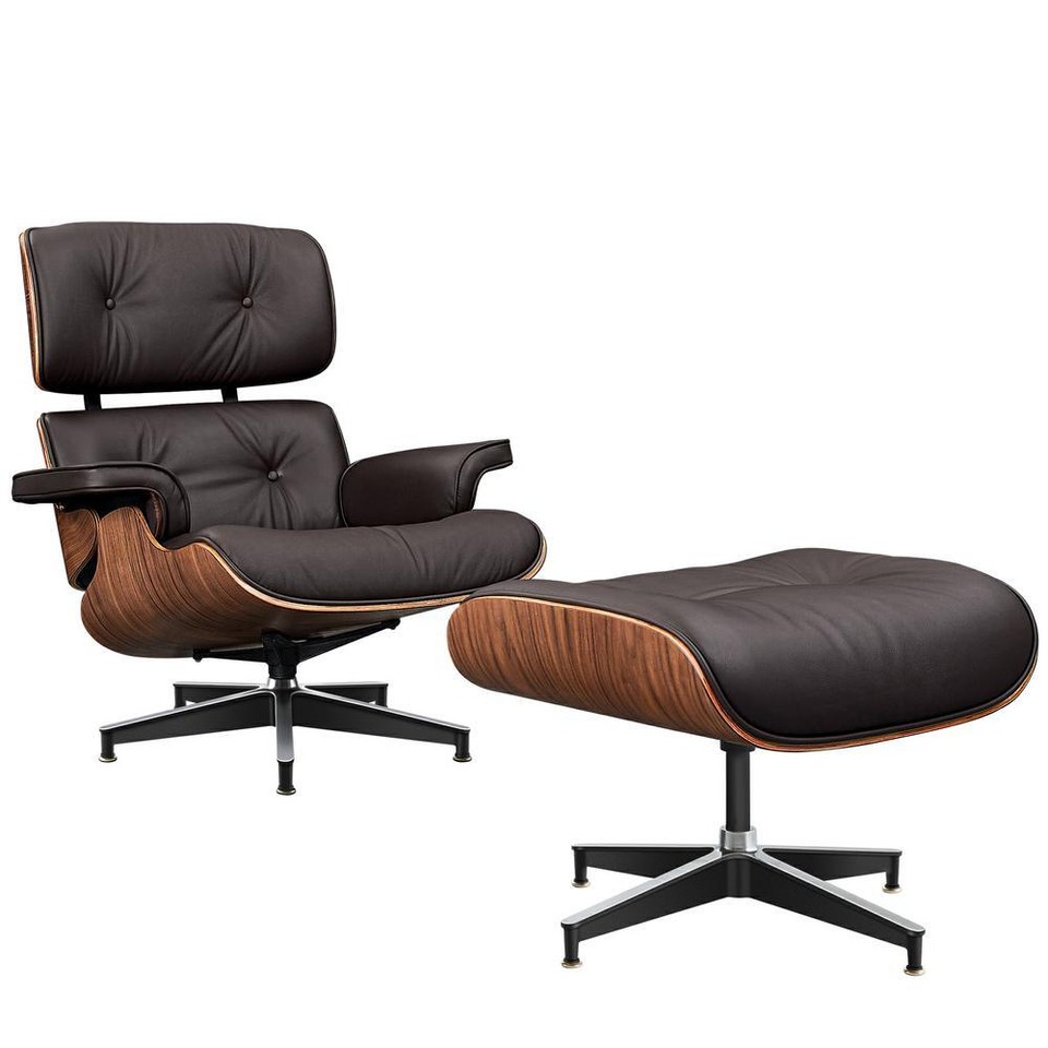 Computer Gaming Office Chair Lounge Chair and Ottoman Leather Task Desk ...
