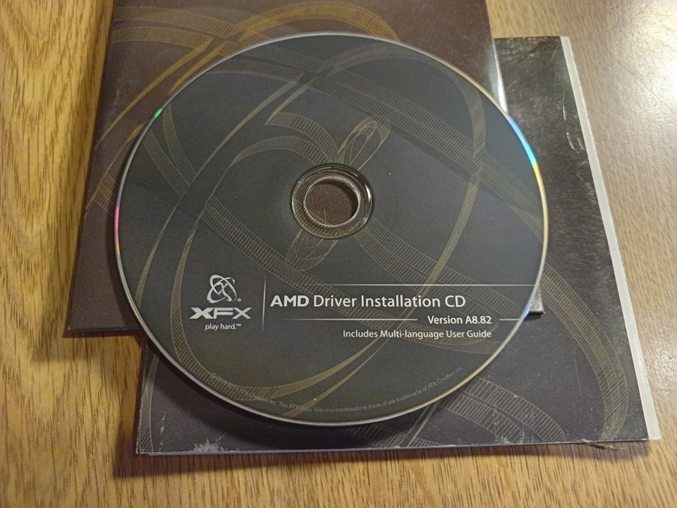 XFX AMD Driver Installation CD (Version A8.82) | eBay