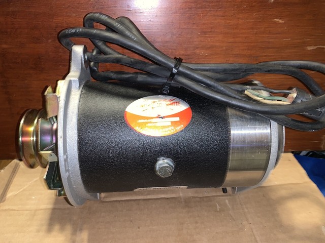 Pm110 FABCO Power Mite 110v AC Pulley Belt Driven Generator 3000w for ...