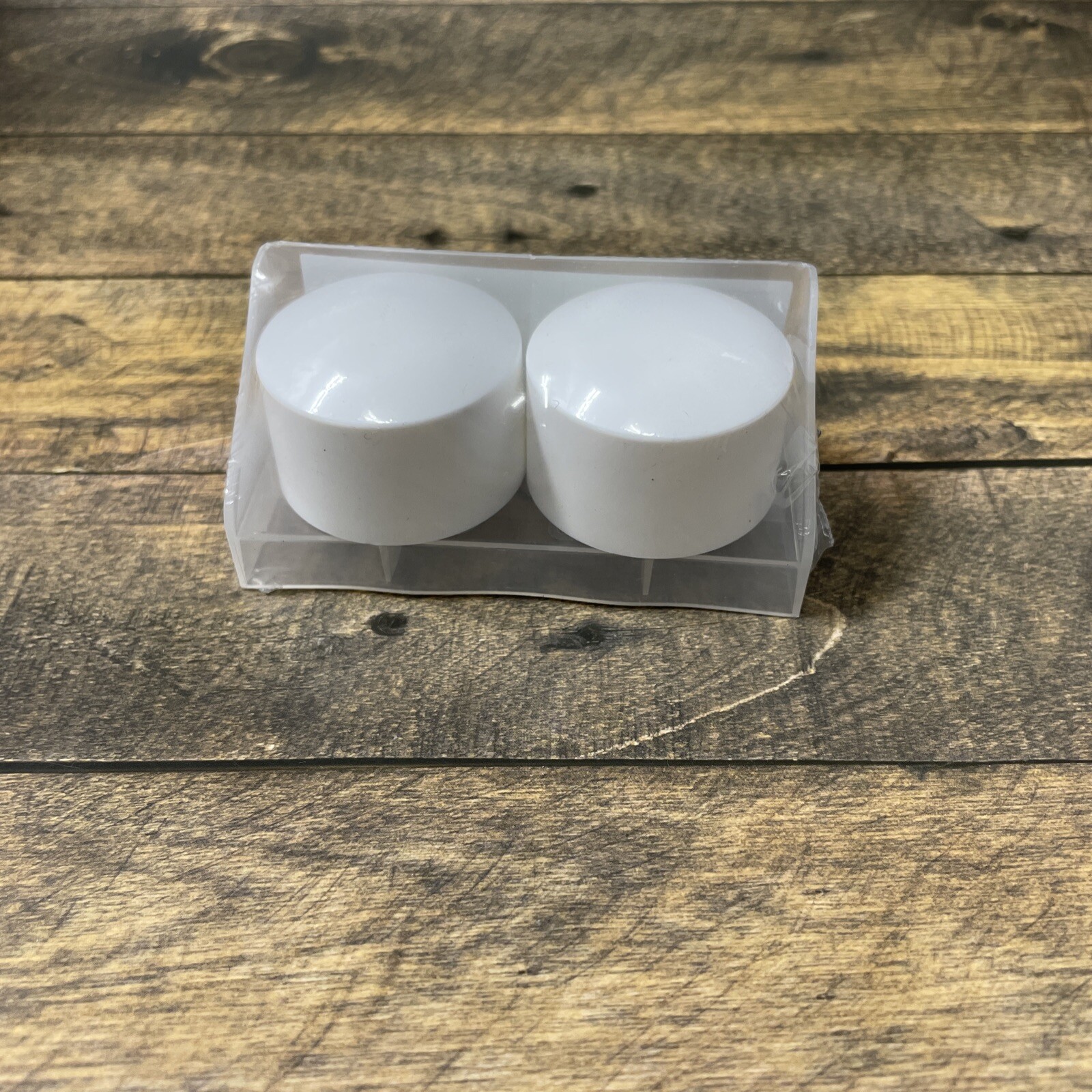 1 Pair IKEA Raffig Finials 502.171.82 Curtain Rod Screw End Caps (WHITE ...