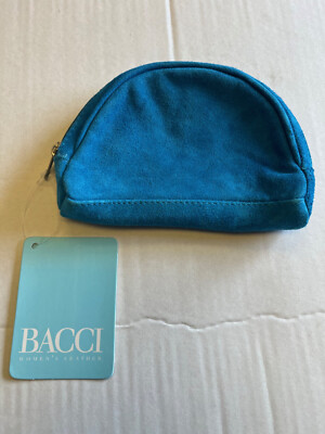 womens zipper purse leather Bacci | eBay