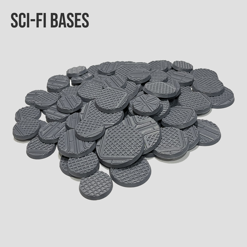 Sci-Fi Scenic Bases for Warhammer 40k, AoS, DnD | eBay Australia