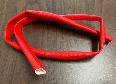10 feet Silicone Resin Coated Sleeving Class HC1 8.5mm ID comp Varflex ...