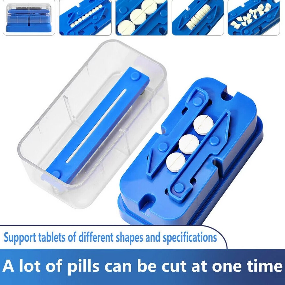 Multiple Pill Splitter Adjustable for Fast Splitting Big/Small Pills ...