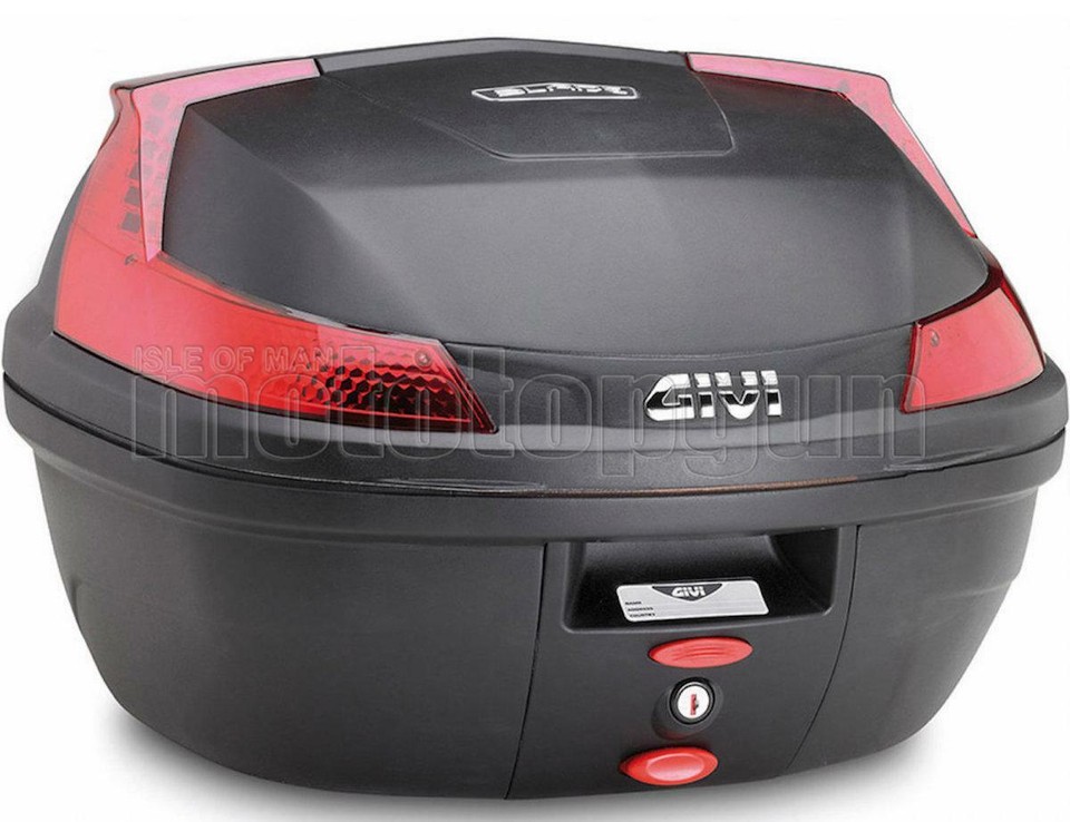 GIVI TOP CASE B37N + PORTE-PAQUET MBK TRYPTIK 125 2014 14 2015 15 2016 ...