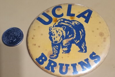 Vintage Large UCLA Bruins University Of California Los Angeles Button ...