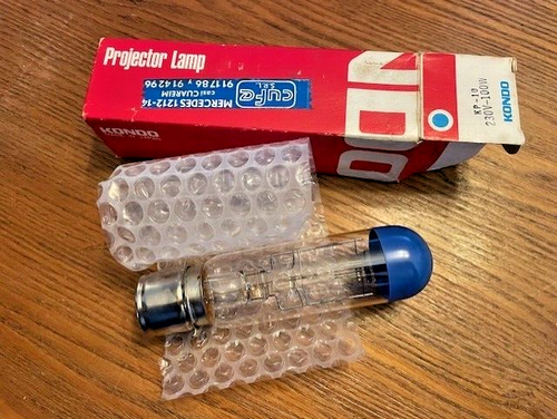 PROJECTOR LAMP KONDO MADE IN JAPAN KP-10 230V-100W | eBay