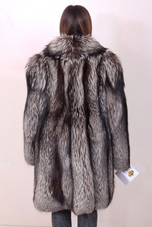 JACKET FOX FUR COAT FUCHS PELZMANTEL FOURRURE RENARD GIACCA PELLICCIA ...