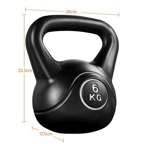 6kg Kettlebells Heavy Weights Kettle Bells Weight Lifting for Home Gym ...