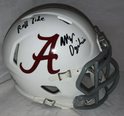 Major Ogilvie Signed White ALABAMA Mini Helmet "Roll Tide" PROOF ...
