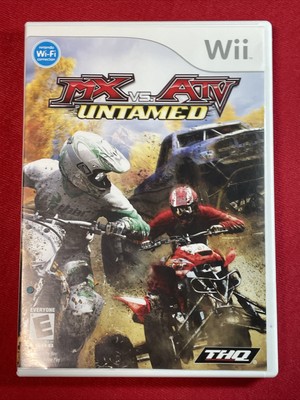 MX vs. ATV Untamed (Nintendo Wii, 2008) No Manual Near Mint Game Disc ...