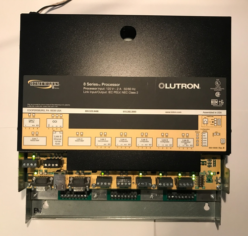 Lutron H8P5-D48-120 HomeWorks Illuminations Processor | eBay