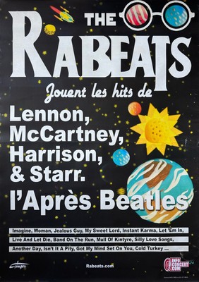The Rabeats - Beatles - 80x120cm - Poster | eBay