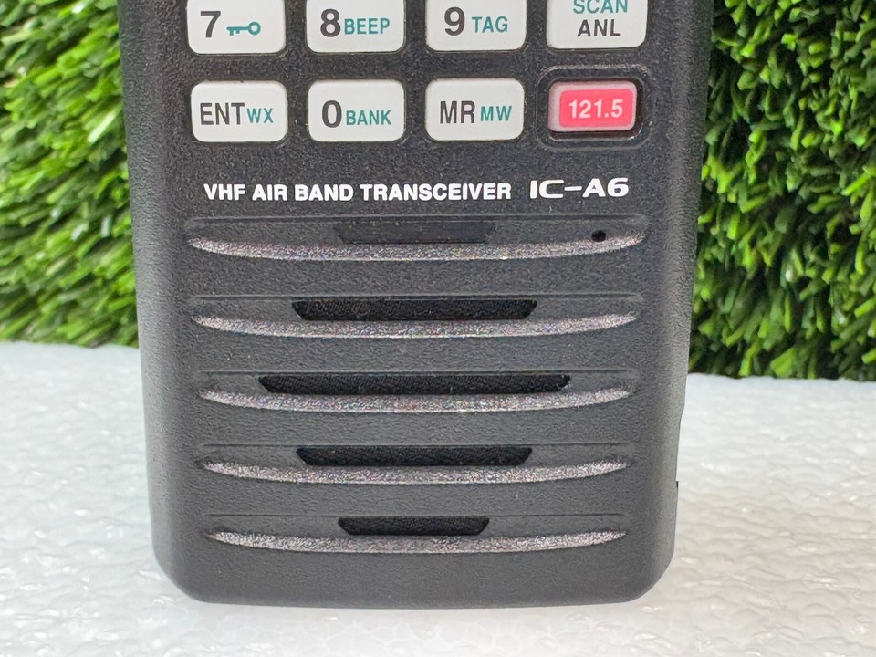 Icom IC-A6 Handheld VHF Airband Radio Transceiver with Battery | Great ...