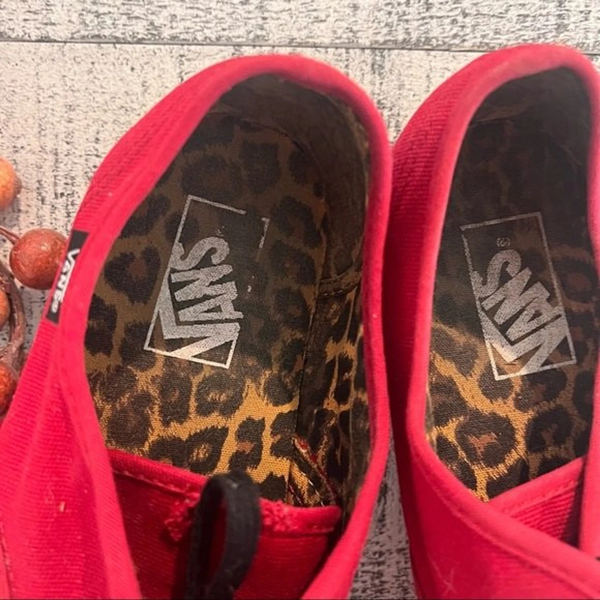 Full Red Vans