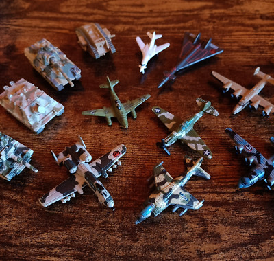 Micro Machines Army Tanks Planes WW1 WW2 War Vintage 90's, Pick And ...