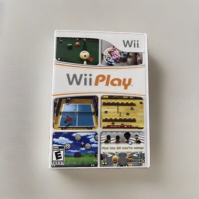 Wii Play (Nintendo Wii) Complete Game 2007 with Manual and Insert 45496900069 | eBay