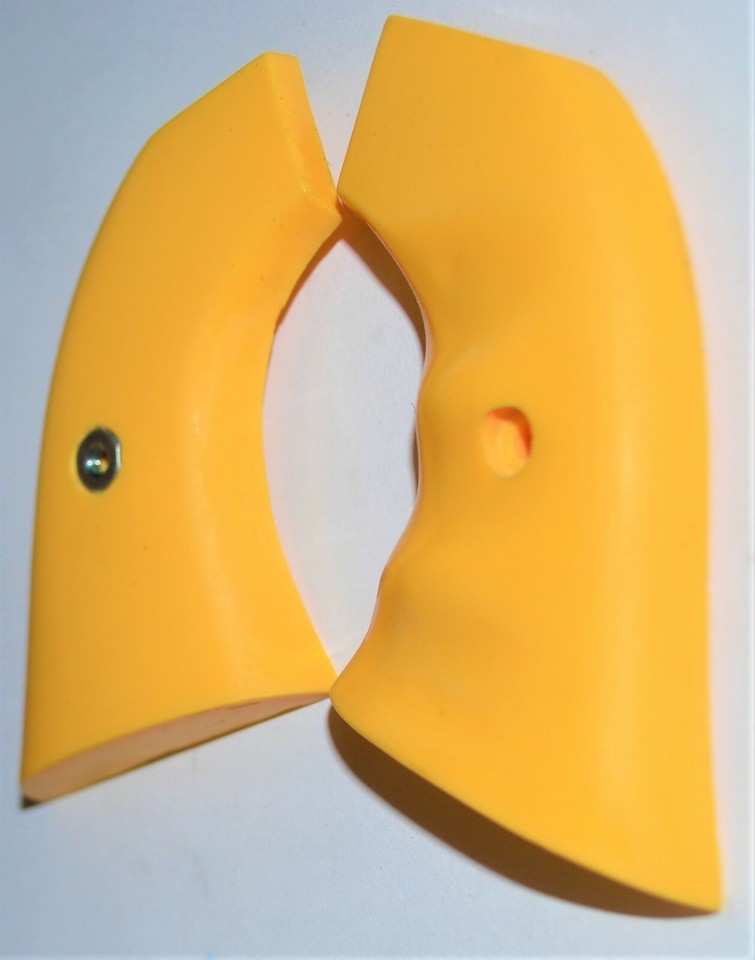 Denix Western 1873 Peacemaker pistol grips John Wayne yellow plastic ...