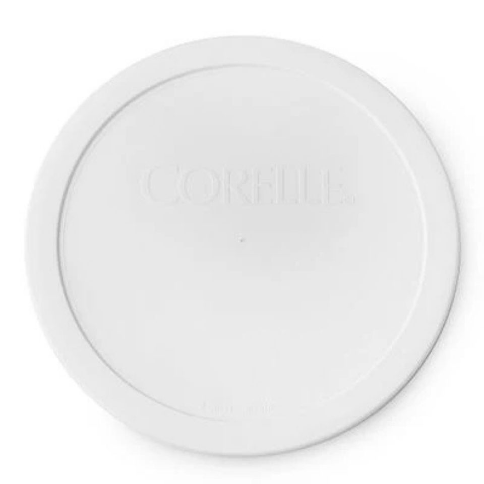 Corelle 1QT Plastic Storage Replacement Lid Cover White 323-PC 2 Pack 8 ...