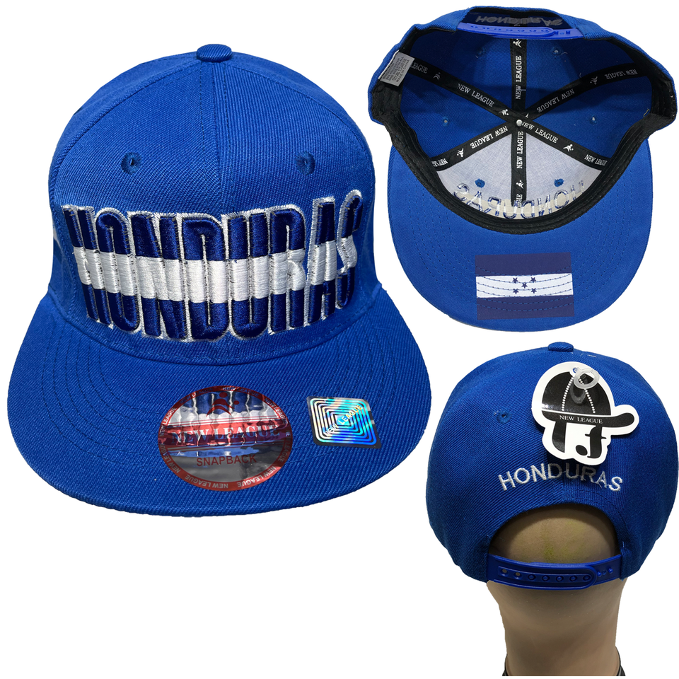 HONDURAS FLAG 3D Embroidered Snapback Cap Adjustable Baseball Hats LOT ...