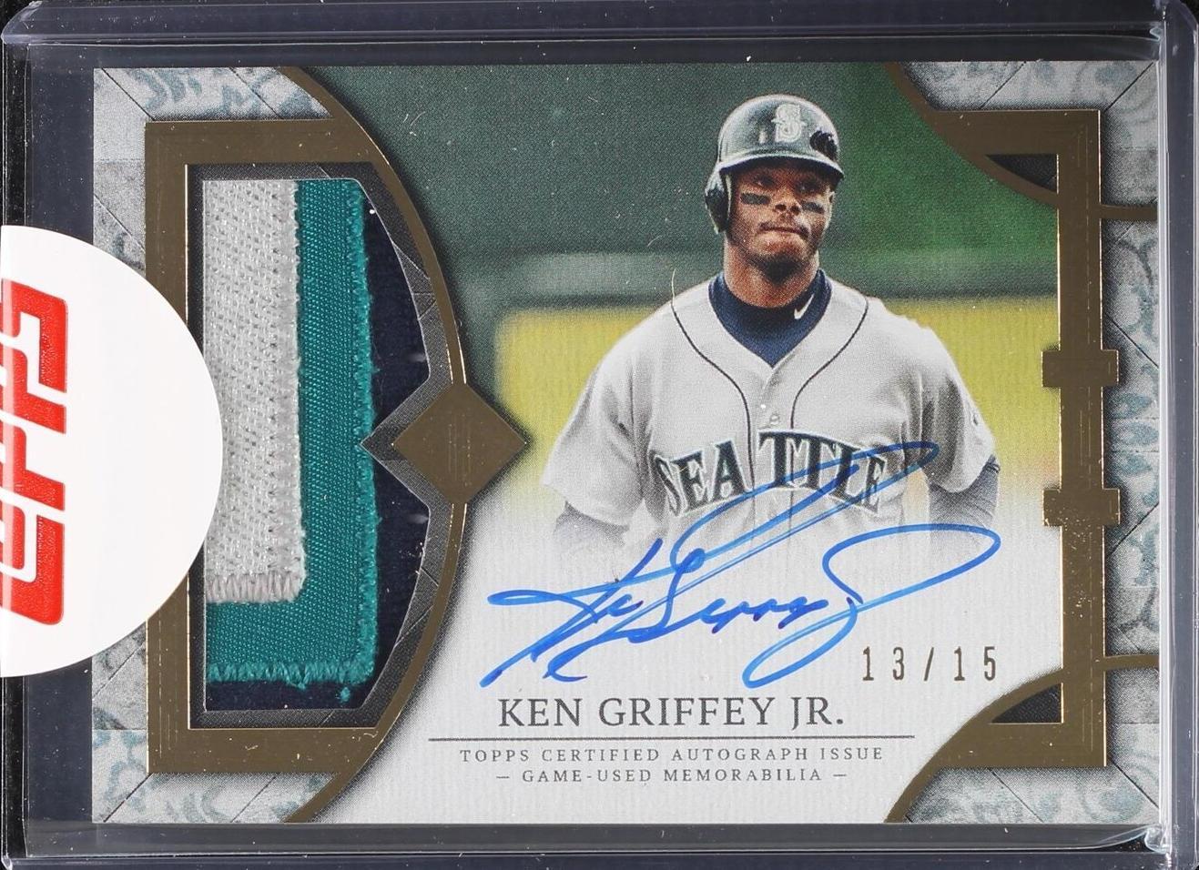 2024 Topps Transcendent Collection - Patch Autographs Ken Griffey Jr # ...