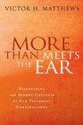 More than Meets the Ear by Matthews, H. New 9780802803849 Fast Free ...