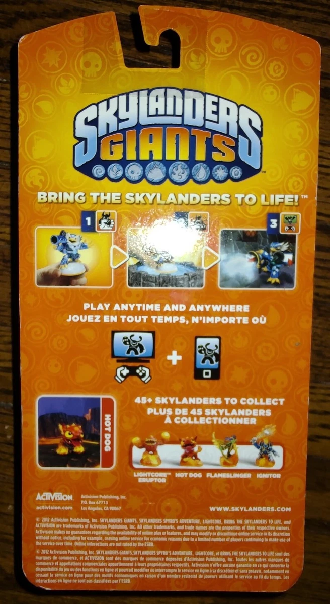 Skylanders Giants Legendary Hot Dog
