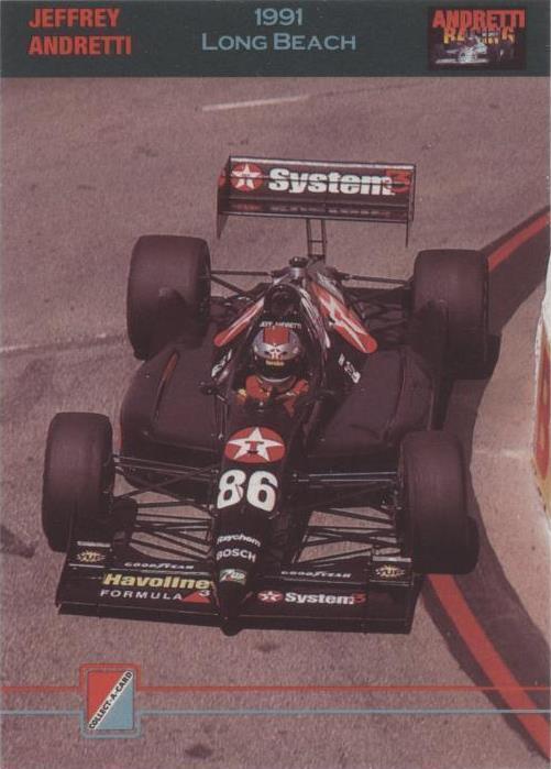 1992 Collect-A-Card Andretti Racing - Jeff Andretti #74 for sale online ...