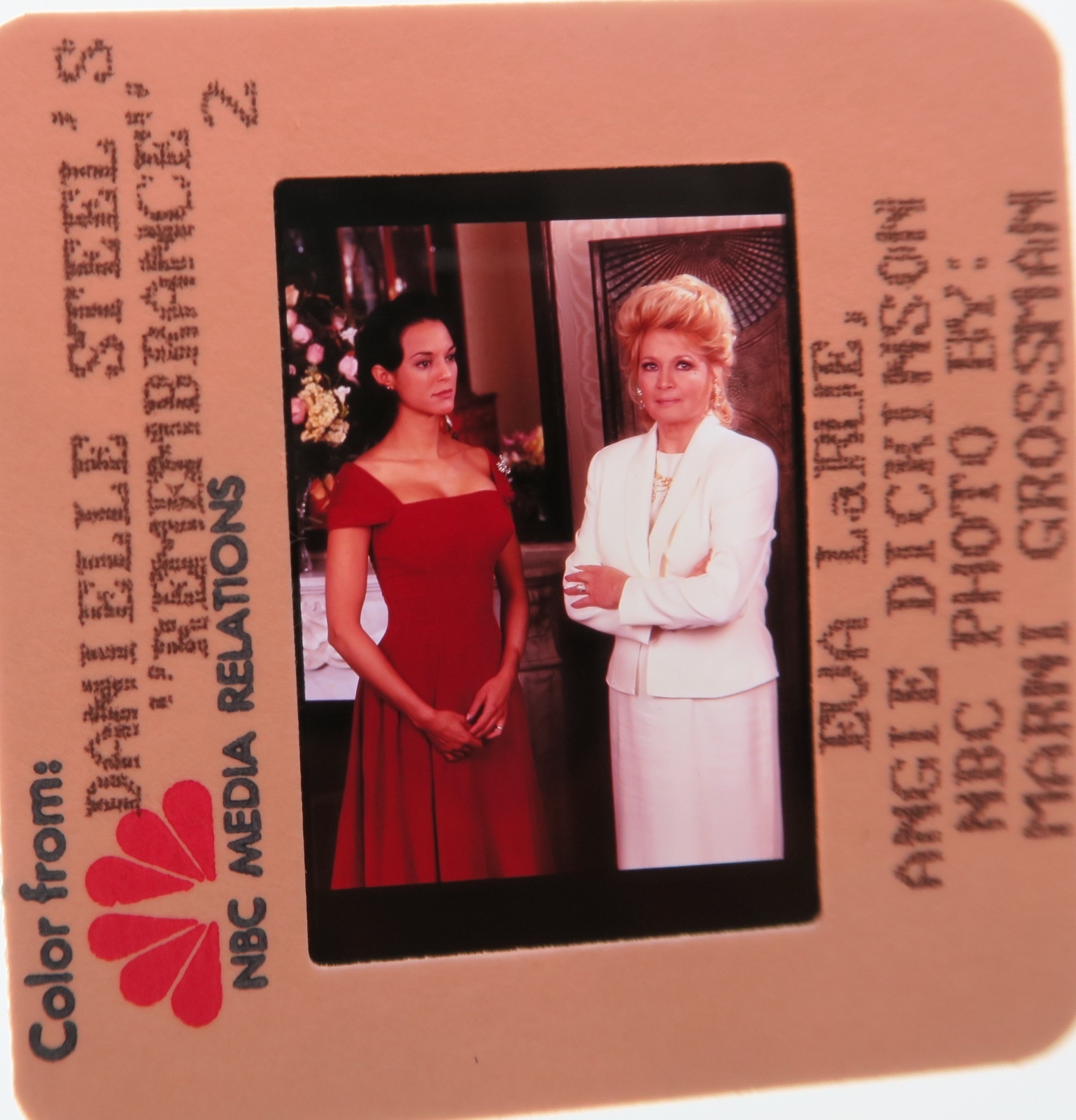 REMEMBRANCE CAST ANGIE DICKINSON Eva La Rue Jeffrey Nordling 1996 SLIDE ...