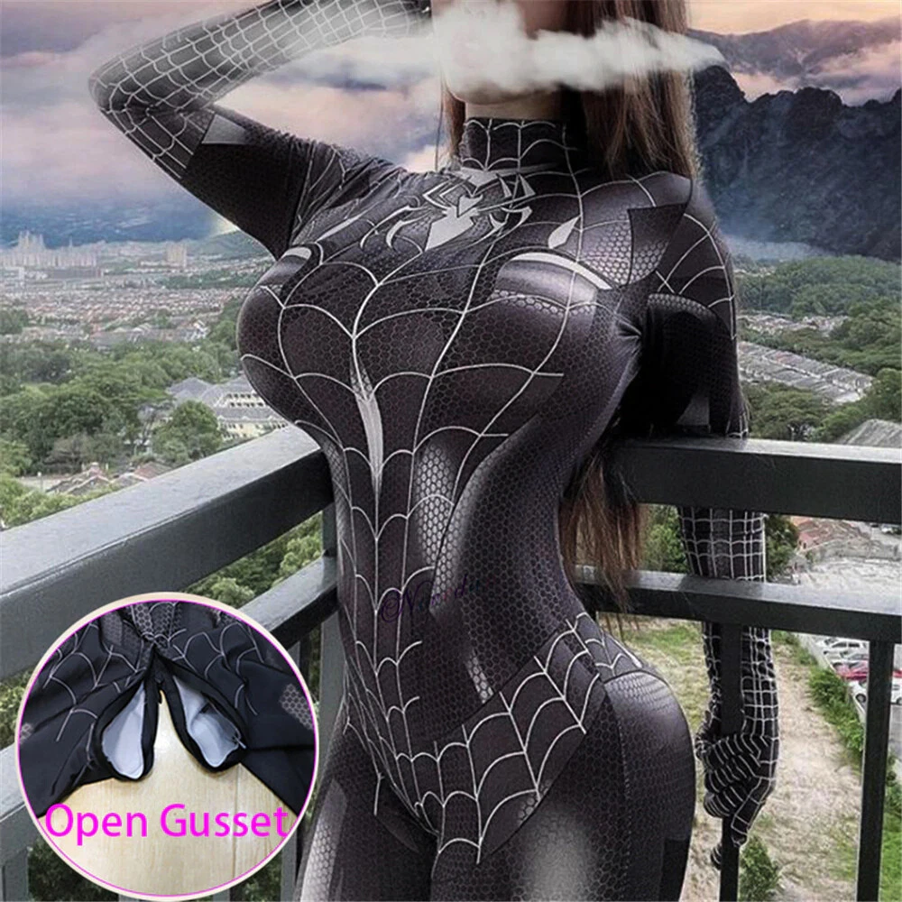 Sexy Female Spiderman Cosplay