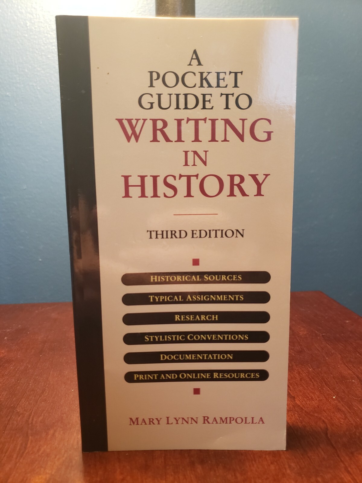 Pocket Guide to Writing History by Mary Lynn Rampolla {2000, Trade ...