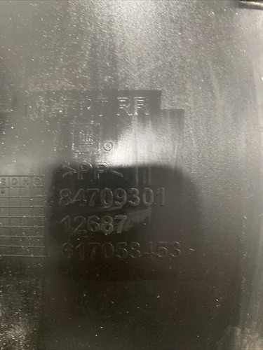 GM OEM WHEEL HOUSE LINER 84709301/617058453 | eBay