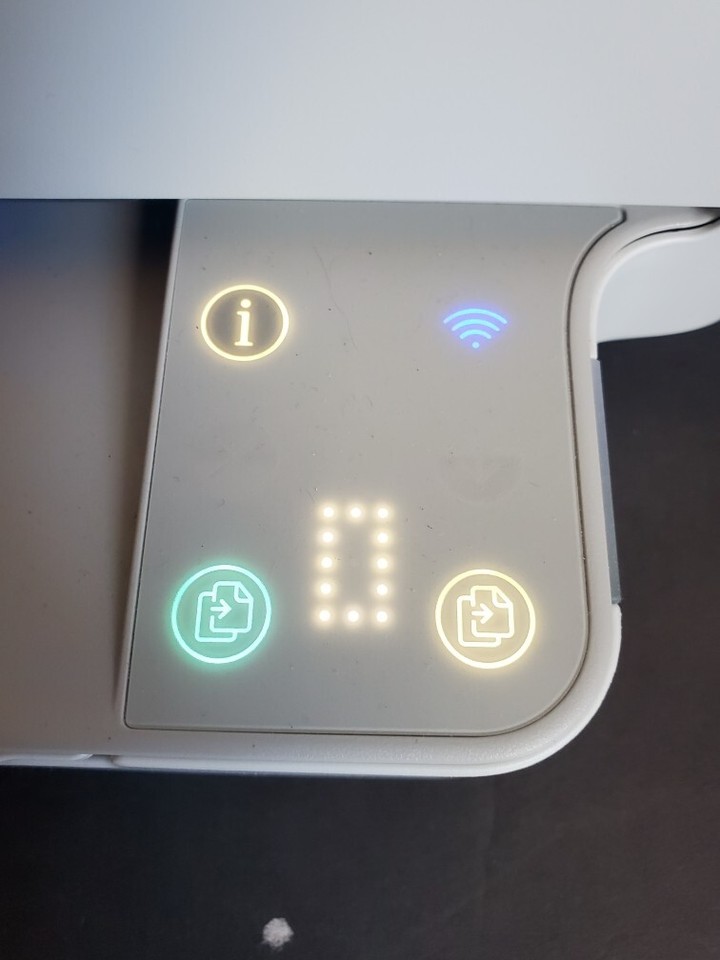 HP ENVY 6052e - All-In-One Color WiFi Inkjet Printer w/ Power cord ...