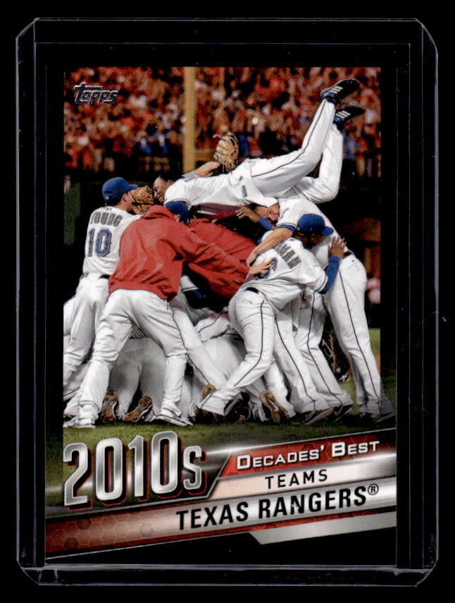 2020 Topps Texas Rangers Black #DB-89 | eBay