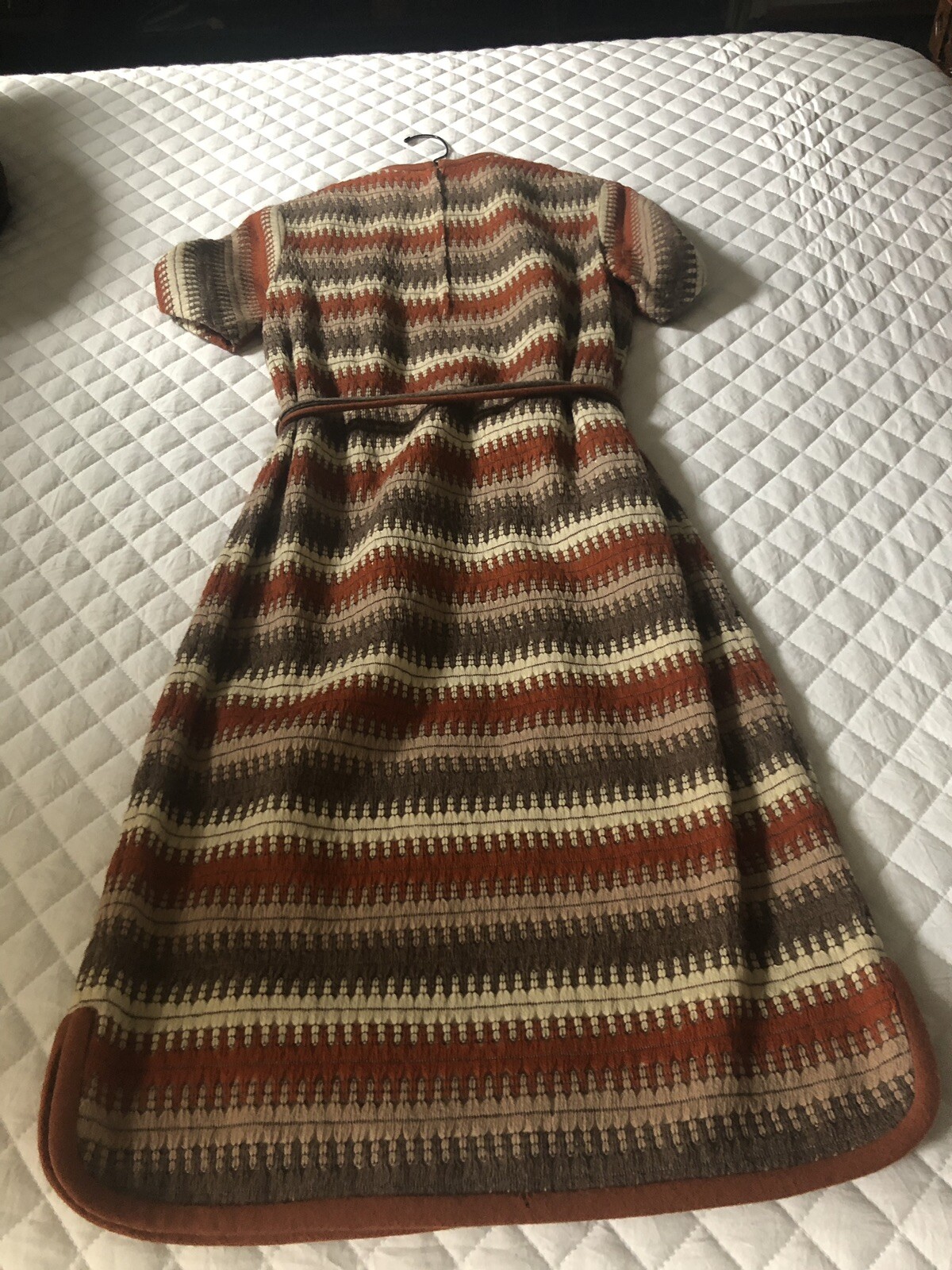 Vintage 1960s Debbie Dobson Wool Sheath Dress - Gem