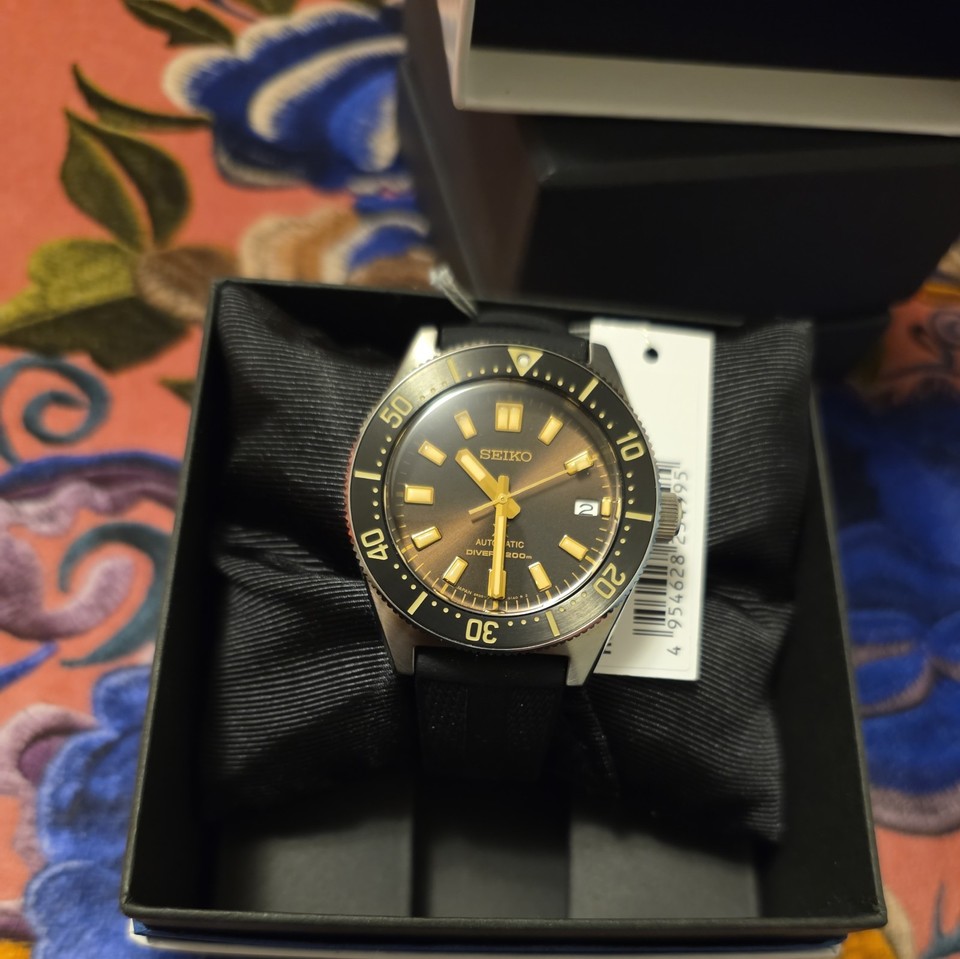 Seiko Prospex Divers Recreation Brown Dial 40.5 mm Automatic SS Watch ...