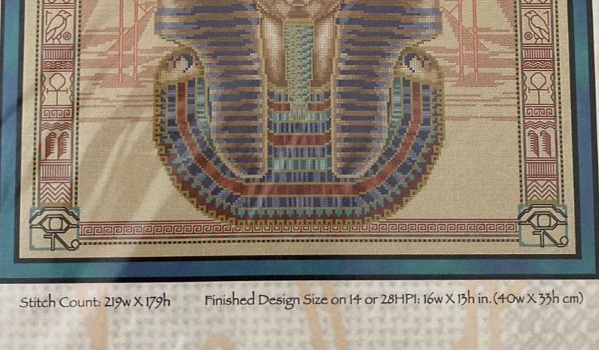 Counted Cross Stitch Chart ~ Tutankhamun~ JE110~ Joan Elliott Design | eBay