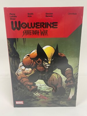 Wolverine: Sabretooth War Omnibus GREG CAPULO DM COVER Marvel Comics HC ...