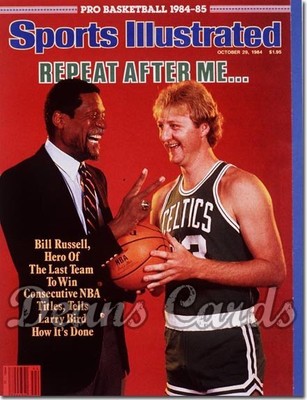 Sports Illustrated October 29 1984 - Larry Bird SI Has Address Label on ...