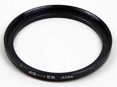 49-55mm - 49mm Lens to 55mm Filter Thread STEP-UP ADAPTER RING | eBay