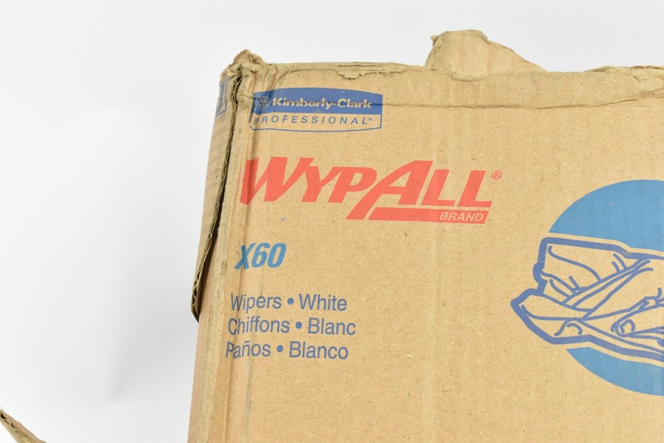 Kimberly Clark Wypall (54015) X60 Cloths Brag Box, 12.5" x 16.8", 252 ...