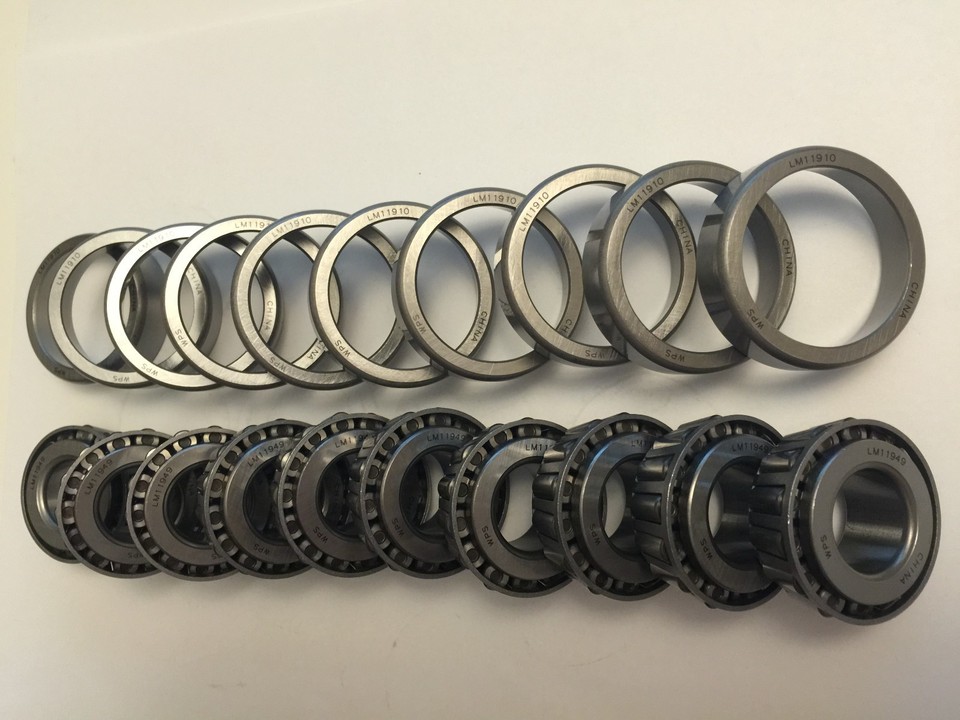 Trailer Hub Wheel Bearing Set LM11949 LM11910 0.75'' x 1.781 ...
